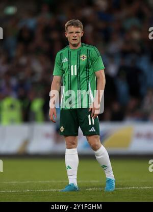 Northern Ireland's Terry Devlin during a training session at the ...