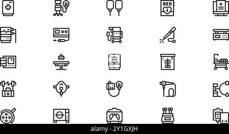 Medical electronic devices icons High-Quality Vector Icons Collection ...