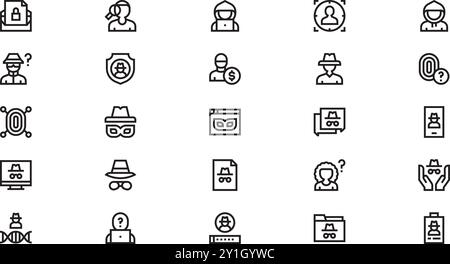 Anonymous characters icons High-Quality Vector Icons Collection with ...