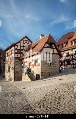 Nuremberg, Germany - November 11, 2022: Above Urban View of German ...