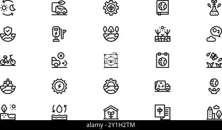 World environment day icons High-Quality Vector Icons Collection with ...