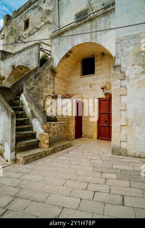 The ancient nucleus of Ginosa characterized by the ravine with ancient ...