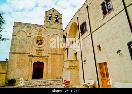 Sanctuary of Santa Maria della Palomba,Matera,Basilicata,Italy Stock ...