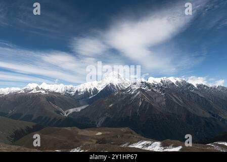 Minya Konka (Mount Gongga, Tibetan Snow Mountain) - in Sichuan Province ...