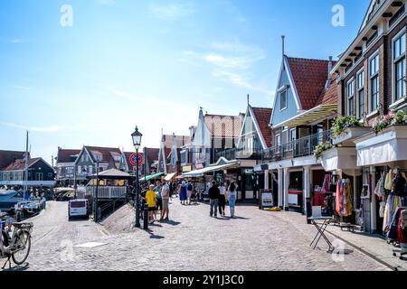 Old city of Volendam, Germany Stock Photo - Alamy