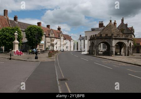 The Buttercross, Somerton, England Stock Photo - Alamy