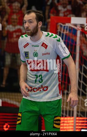 Alexander Weck (GWD Minden, 73), Leif Haack (TV H?ttenberg, 20), David ...