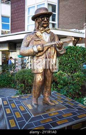 Hans Sueper memorial in front of his home on Berrenrather street in the ...