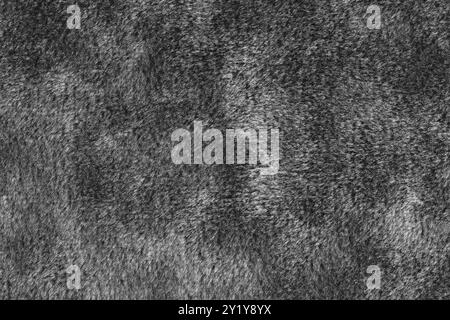 Faux fur black wool abstract pattern nature skin soft warm fluffy ...