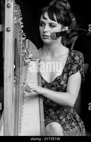 GEORGIA RUTH, CONCERT, GREEN MAN FESTIVAL 2012: Harpist and songwriter ...