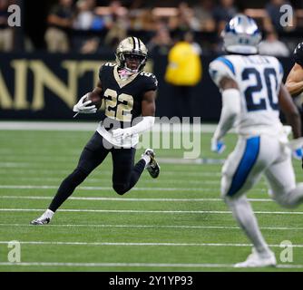 Wide receiver Rashid Shaheed (22) catches a pass during the third day ...