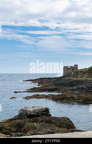 Little Dennis Blockhouse at Pendennis castle in Falmouth, Cornwall, UK ...