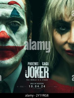 JOKER: FOLIE A DEUX, (aka JOKER 2), from left: Lady Gaga as Lee Quinzel ...