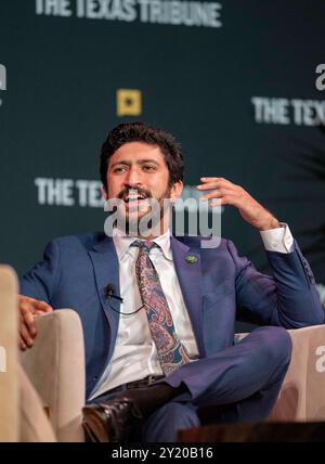 Rep. Greg Casar (D-Texas) speaks during the first hearing of the House ...