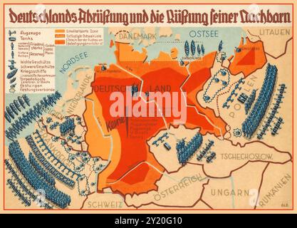 Map of Europe in the 1930's. From The Wonderland of Knowledge ...