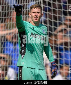 Goalkeeper Dean Henderson (1 Crystal Palace) during the Premier League ...