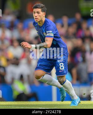 Enzo Fernandez of Chelsea FC in action during the FIFA Club World Cup ...