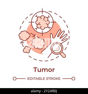 Metastasis soft red concept icon Stock Vector Image & Art - Alamy