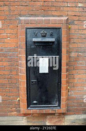 Oldest Victorian post box in Union Street St. Peter Port Guernsey ...