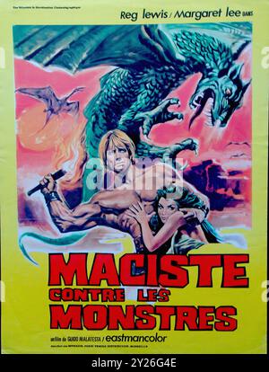 FIRE MONSTERS AGAINST THE SON OF HERCULES (aka COLOSSUS OF THE STONE ...