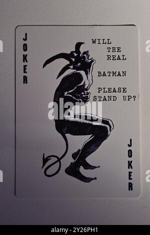 The Dark Knight Batman Heath Ledger as The Joker Stock Photo - Alamy