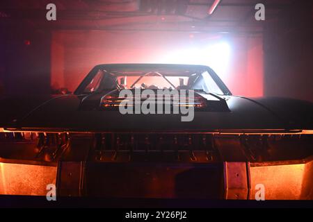 The Batmobile A modified Dodge Charger used by Robert Pattinson -The ...