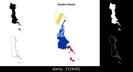 Samar province outline map set Stock Vector Image & Art - Alamy