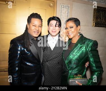 Ty-Ron Mayes attends Malan Breton SS26 NYFW Front Rowat Leman Ballroom ...