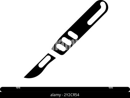 excision surgery glyph icon vector. excision surgery sign. isolated ...