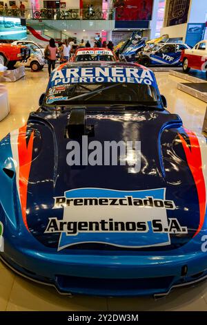A 2006 Ford Falcon Procar race car in the Museo Termas de Rio Hondo ...