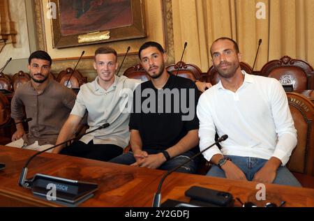 Joey Saputo President (Bologna) Lewis Ferguson (Bologna) Emil Holm ...