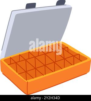 racks craft organizer cartoon vector illustration Stock Vector Image ...