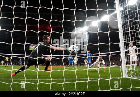 England's Harry Kane caught offside during the UEFA Euro 2024 Group C ...