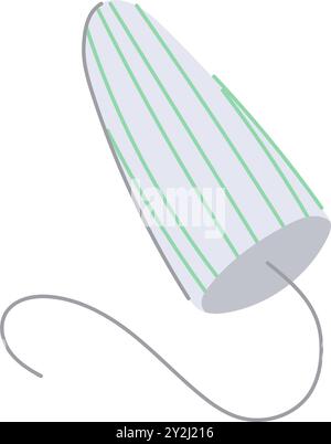 flow tampon cartoon vector illustration Stock Vector Image & Art - Alamy