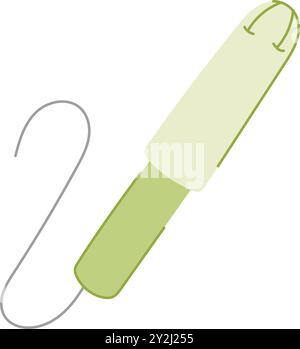 flow tampon cartoon vector illustration Stock Vector Image & Art - Alamy