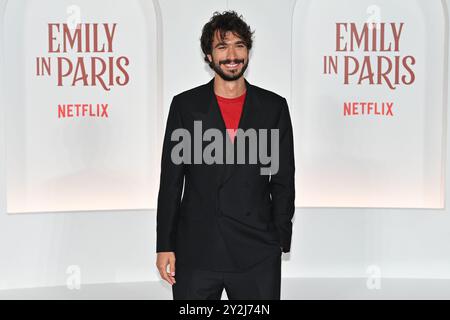 Eugenio Franceschini attends 'Emily In Paris' Season Five Netflix Paris ...