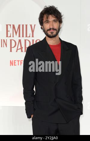 Eugenio Franceschini attends 'Emily In Paris' Season Five Netflix Paris ...
