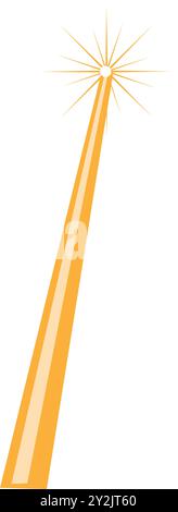 focus laser beam cartoon vector illustration Stock Vector Image & Art ...