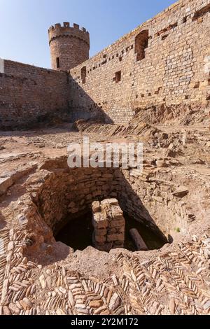 Castle of Cornago Stock Photo - Alamy