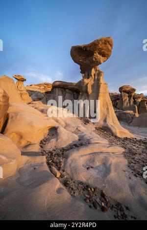 Ah-Shi-Sle-Pah Wilderness Study Area in winter ,New Mexico,USA Stock ...