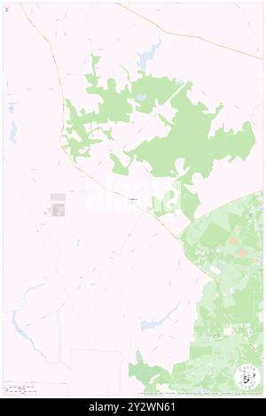 Map of Anderson County, Texas Stock Photo - Alamy