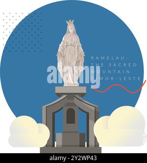 illustration of sacred mary Stock Vector Image & Art - Alamy