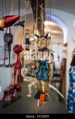 Puppet or marionette store in Prague, Czech Republic Stock Photo - Alamy