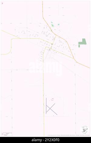 Map of Dickens in Texas Stock Photo - Alamy