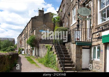 The Nora Batty steps and film set for Last of the Summer Wine british ...