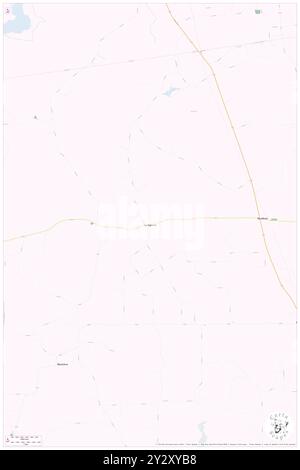 Map of Anderson County, Texas Stock Photo - Alamy