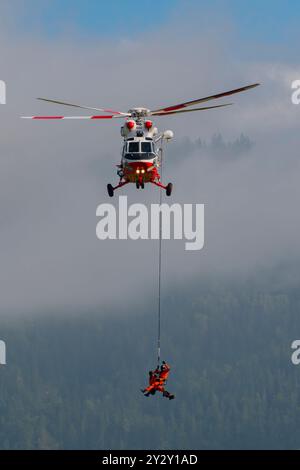 W-3A Sokol SAR Helicopter at Air Power Air Show 2024 in Zeltweg ...