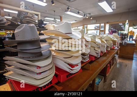 Steamboat Springs, Colorado - Cowboy hats on sale at F.M. Light & Sons ...