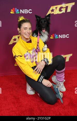 Ca. 11th Sep, 2024. Roni Sagi, Rhythm the dancing dog at arrivals for ...