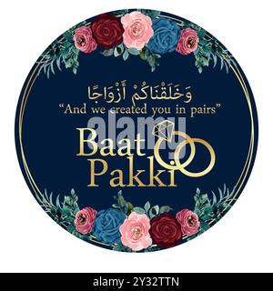 Luxury Floral Nikkah Certificate, Premium A4 Islamic Wedding Contract ...